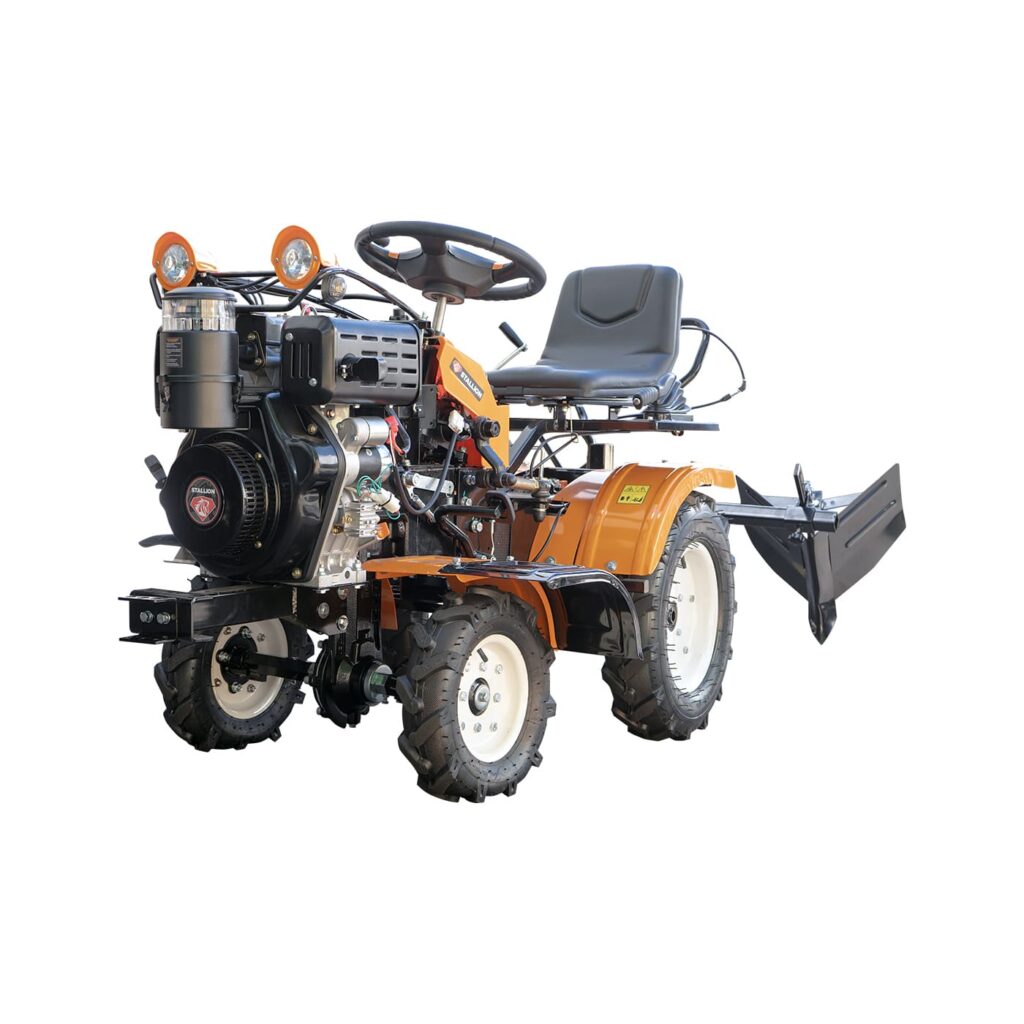 Mini tractor agricola surcador Stallion 9.6Hp diesel - T-ROC001 ...